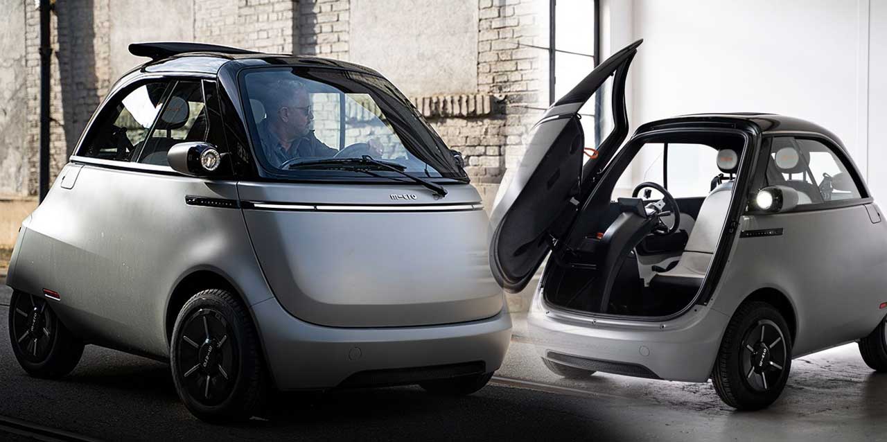 Microlino: el micro carro eléctrico basado en un BMW Isetta