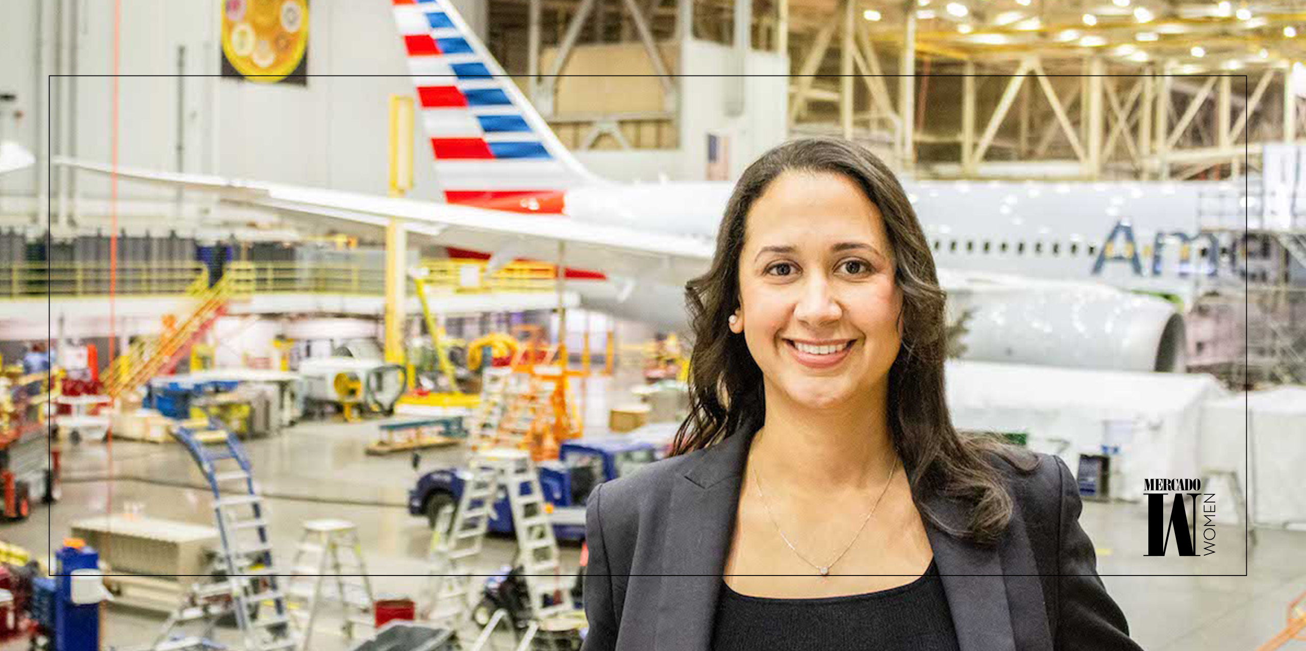 Primera mujer VP de mantenimiento en American Airlines es dominicana