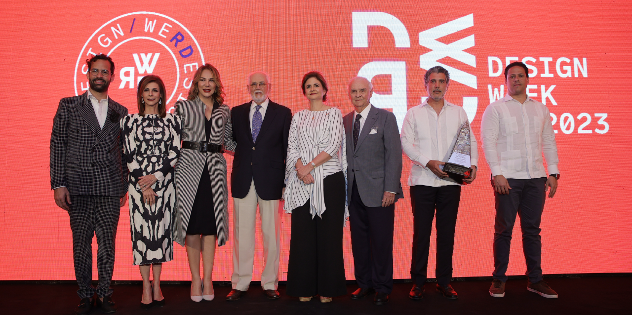 Design Week RD. Mercado reconoce a la Familia Caro y a Dominique Bluhdorn