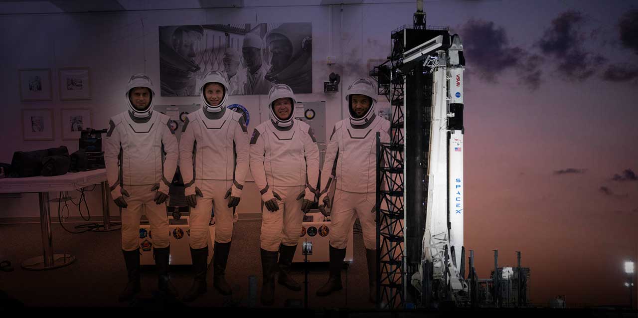 Al tercer intento, despega con éxito la misión Crew-6 de la NASA