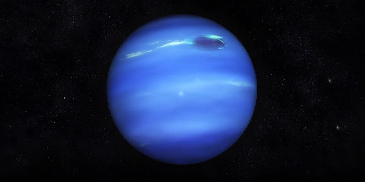 Así se ve la mancha oscura en Neptuno desde la Tierra - Revista Mercado